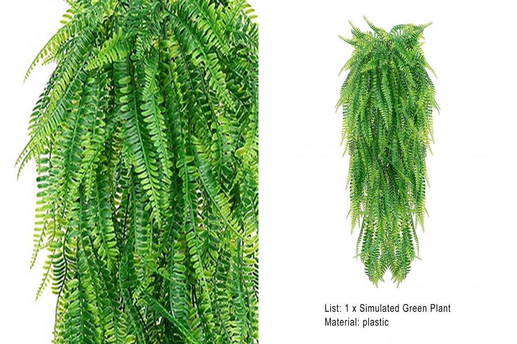 EDI Wall Hanging Simulation Plants Vivid DIY Fresh-keeping Artificial ...