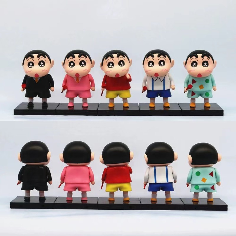 Crayon Shin-chan Action Figure Doll Rose Nohara Shinsuke Shinchan PVC Figurines Statue Model ...