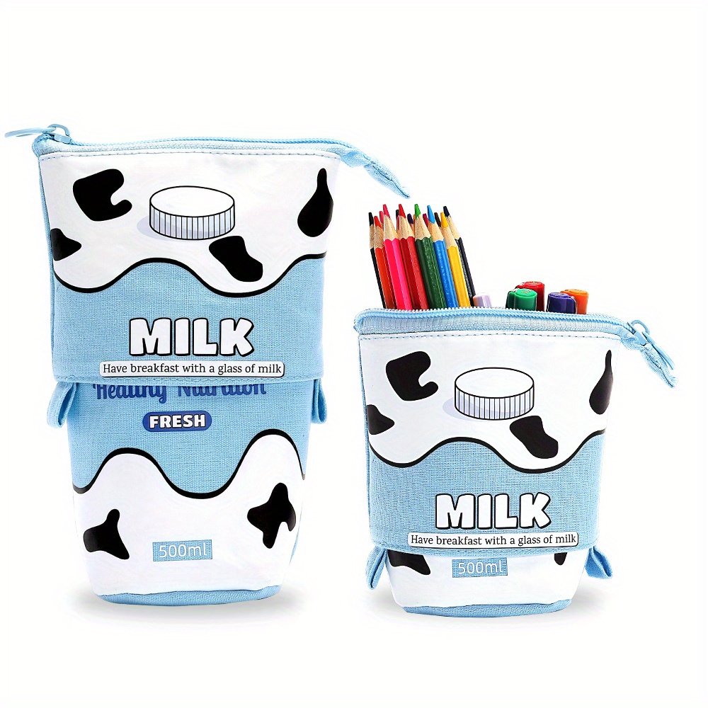 Standing Pencil Case, Popcorn,Panda,Milk, Coffee Latte,French Fries ...