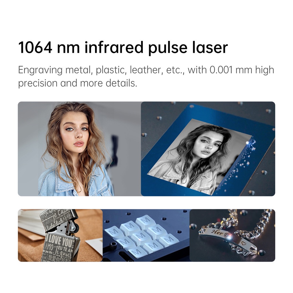 MR.CARVE M4 Laser Engraving Machine Full-automatic Metal Marking ...