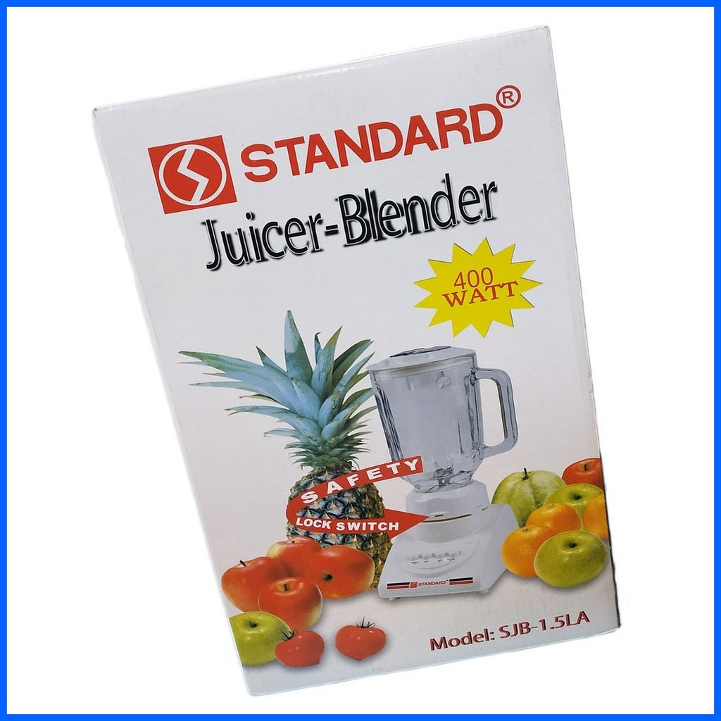 ๑ ORIGINAL STANDARD BLENDER 400 watts model: SJB-1.5LA sealed and ...