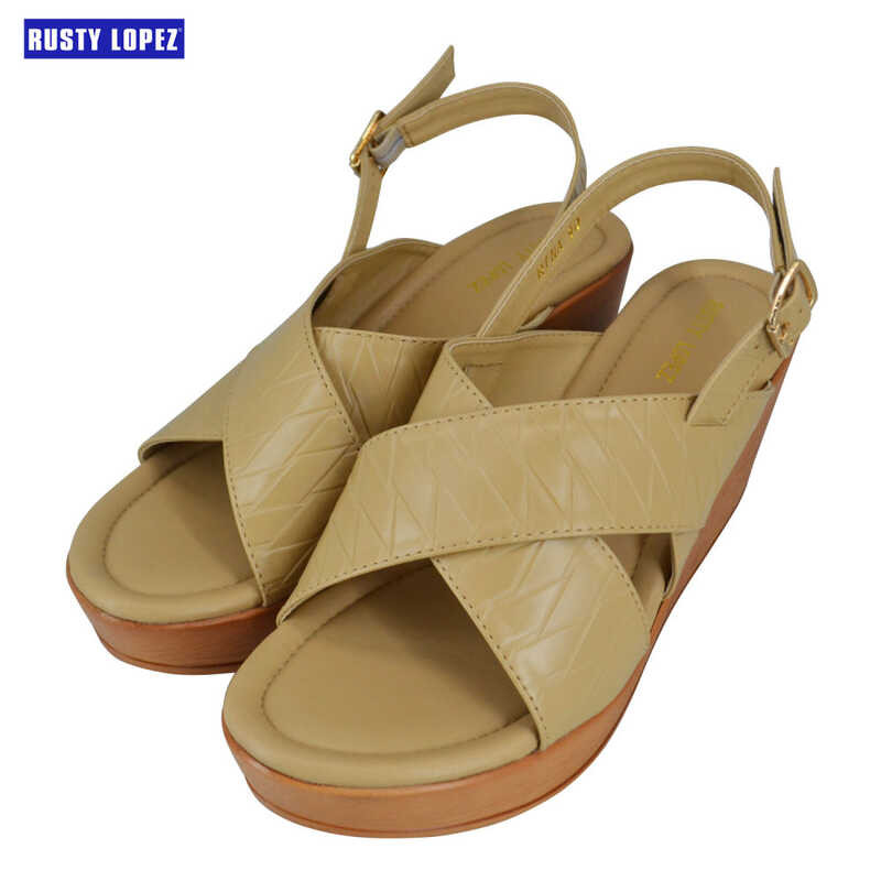 LY Rusty Lopez Ladies Wedge Sandals (Rina) | Shopee Philippines