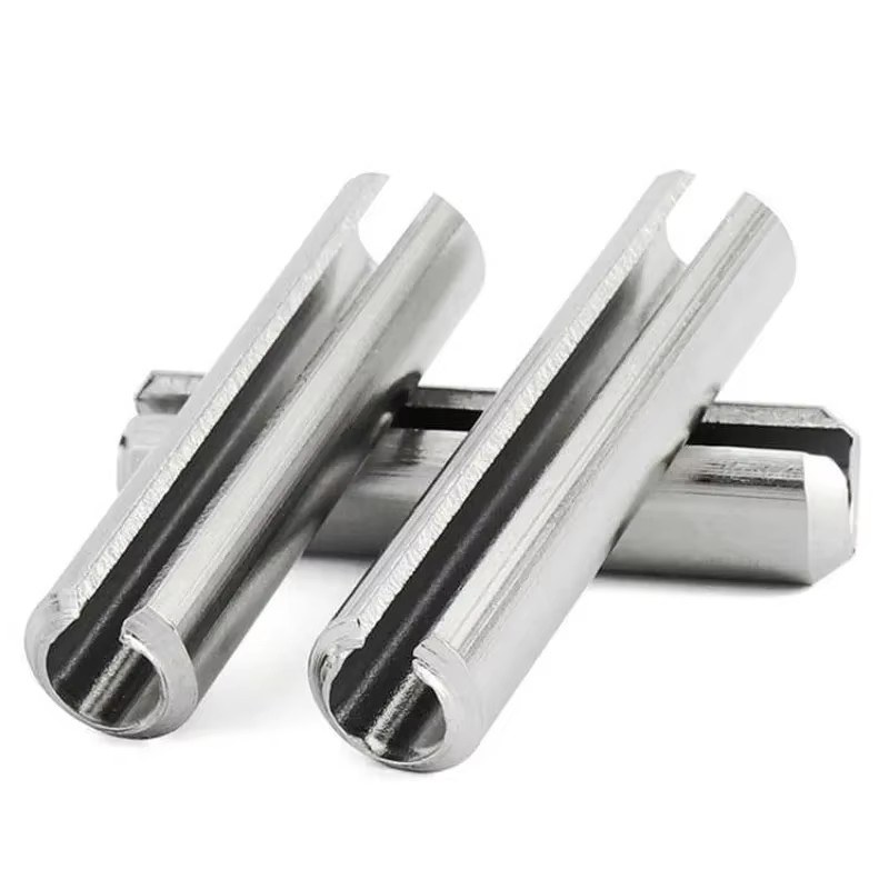 M6 M8 M10 M12 304 Stainless Steel Elastic Pin Cylindrical Cotter Dowel ...