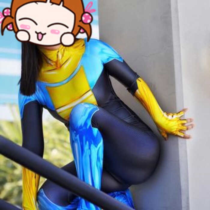 Halloween Invincible Cosplay Costume Zentai Bodysuit Suit Mark Grayson ...