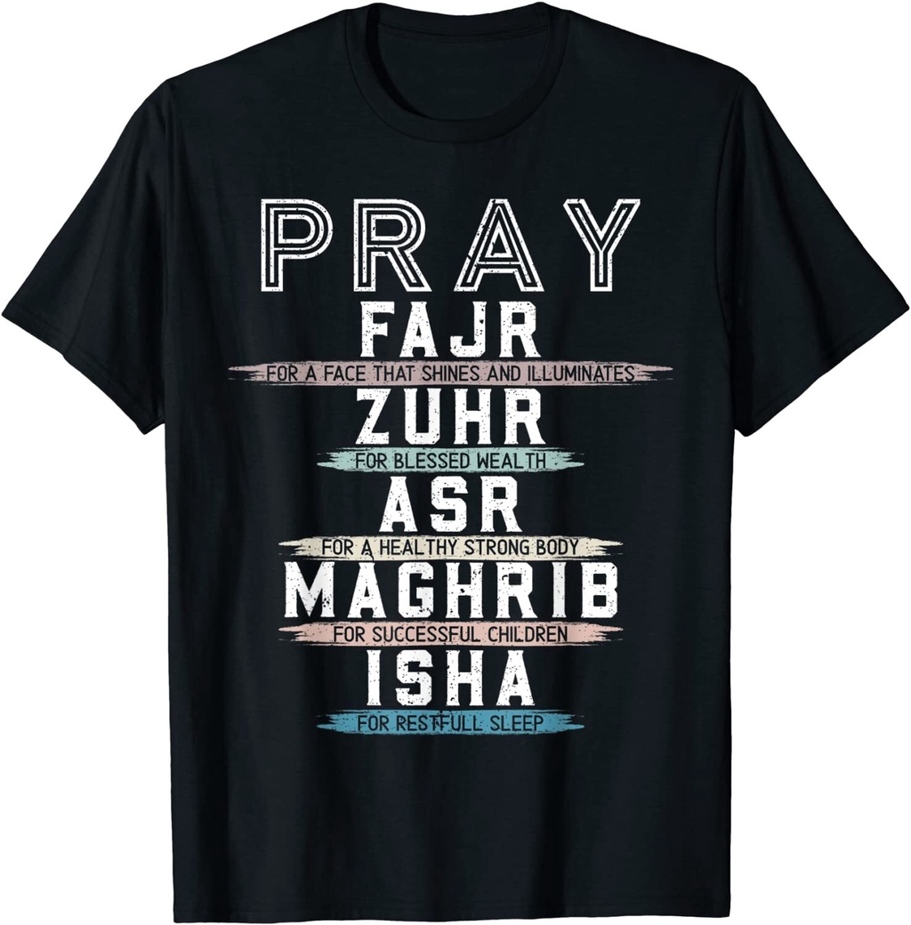 Muslim Islam Quran Mosque Ramadan Religion Islamic Dua Cotton T-shirt ...