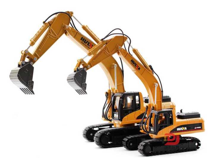 Simulation Alloy Engineering Vehicle Model, 1: 40 Alloy Excavator , Metal Castings, Toy Vehicle ...