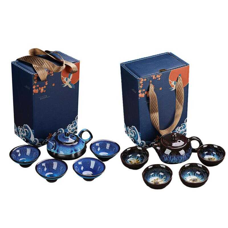 Tea Cup Real Tea Set Sa Elegant Design Para sa Japanese Sake 5 Pcs ...