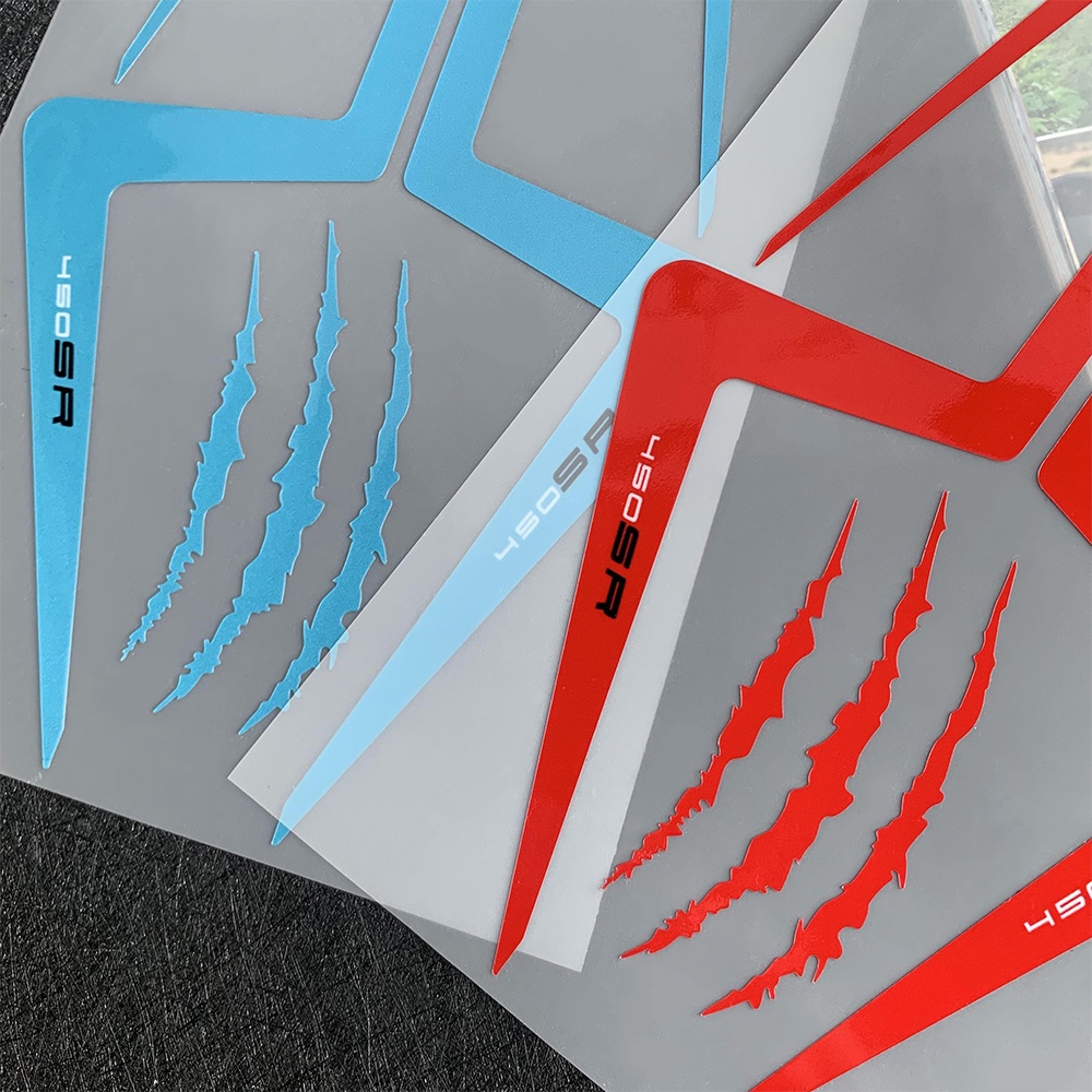 Motorcycle CFMOTO 450SR Accessories Reflective Front Fairing Sticker ...