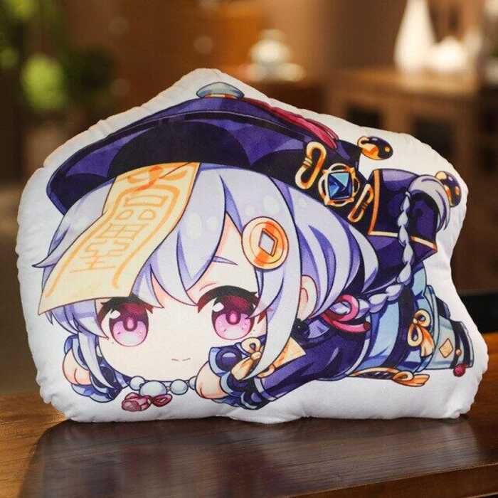 Proyekto Genshin Impact Anime Plushie Pillow Sofa Cushion Paimon/Amber ...