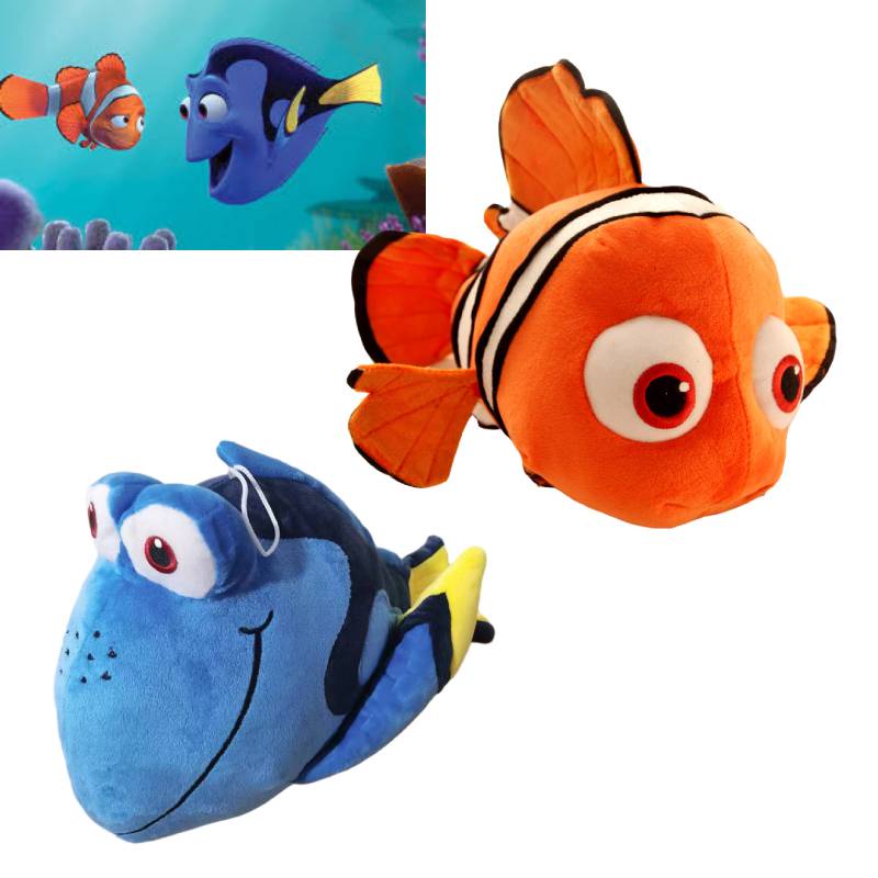 Stuffed Adorable Finding Nemo Clownfish Plush Toy Dory Fish Doll And ...
