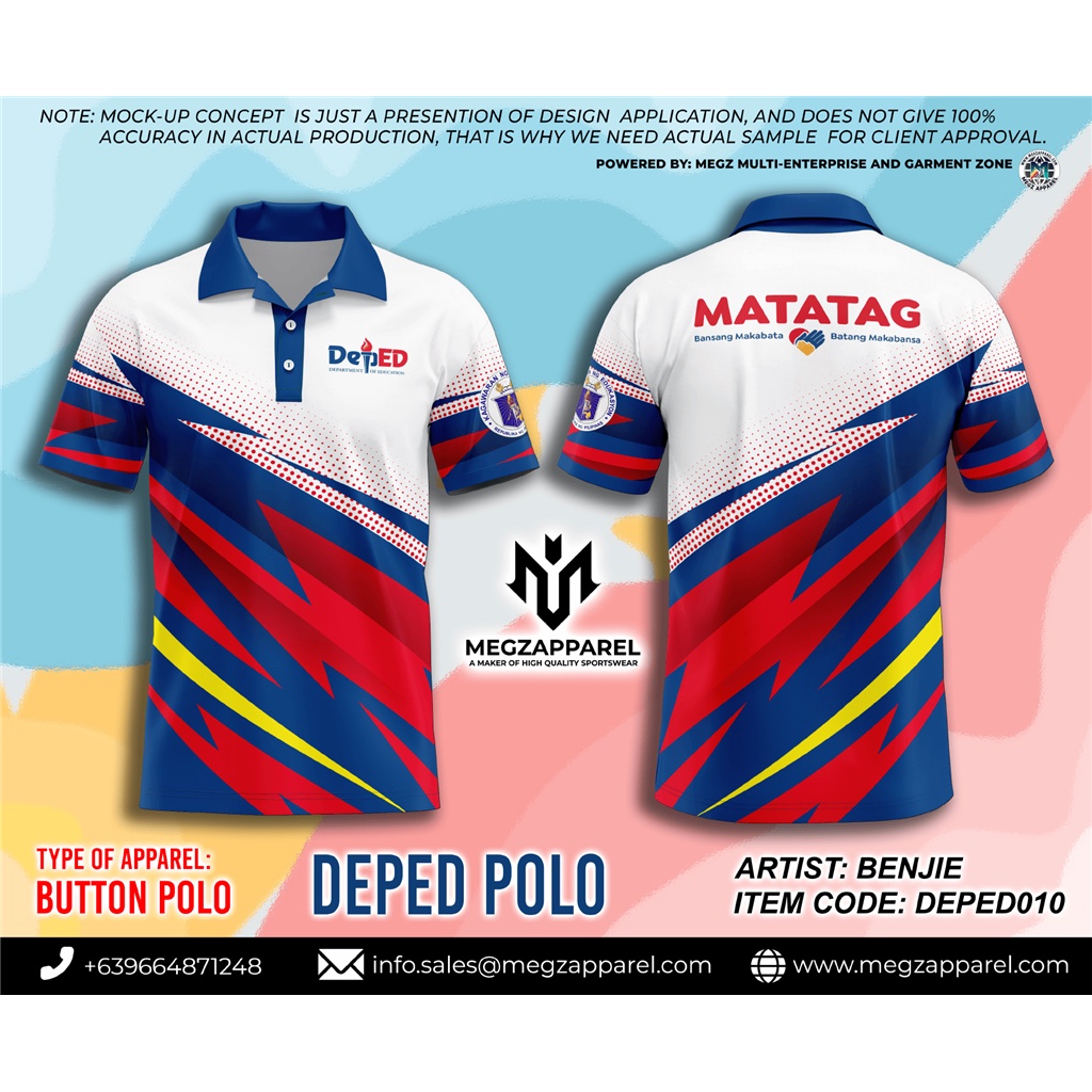 MATATAG UNIFORM SUBLIMATION CODE-33 BADGE | Shopee Philippines