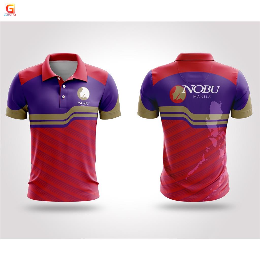 Sublimation Polo Shirt Full Sublimation for Men Short Sleeve 3 colors ...