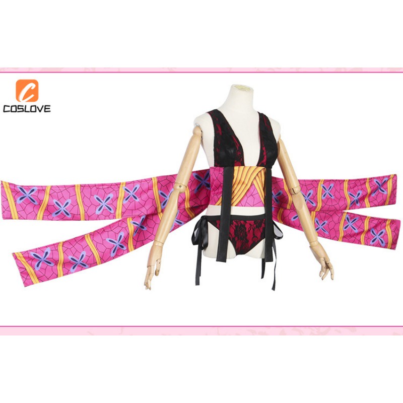 Demon Slayer Daki Cosplay Full Set Costume Suit For Woman Sexy Style ...