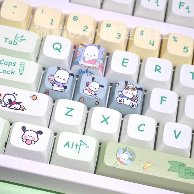 Pochacco Keycap Magkasya Para Sa Mechanical Keyboard Pbt Sublimation ...
