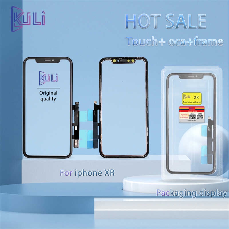 KULI New Mobile Phone Repair Replacement Screen para sa IPhone XR 11 Part Glass Touch Oca Frame ...