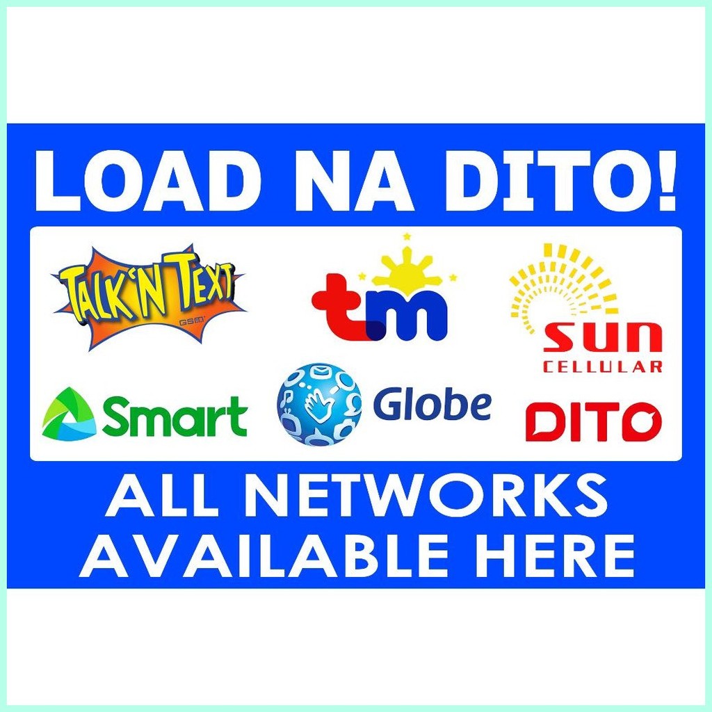 PISO WIFI/LOAD AVAILABLE HERE - Laminated/PVC Signage - A4 Size high ...