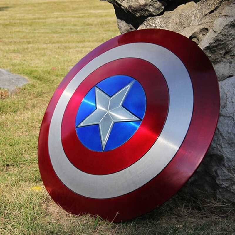 Shield, Toy, Shield Metal, Captain America Pendant Plastic 1:1 | Shopee ...