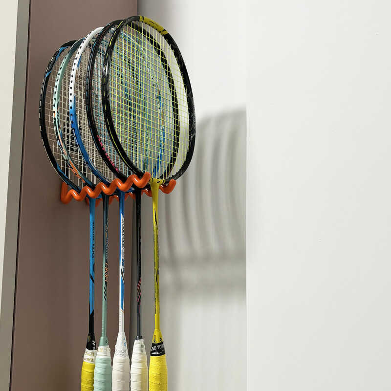 Badminton et placement hook set storage para sa home badminton court ...