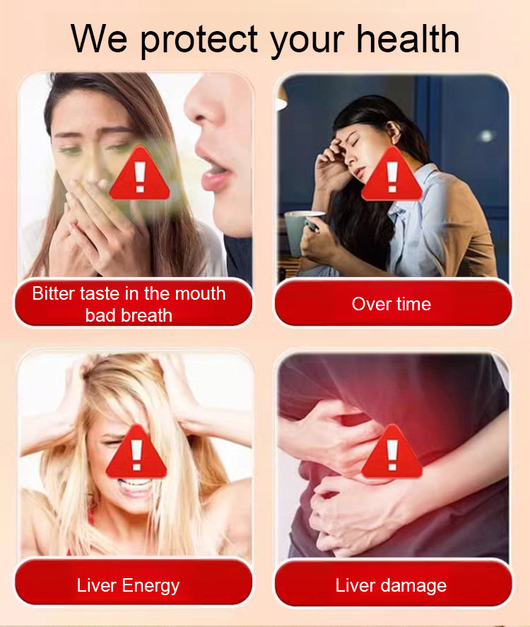 Liver Patch Stay Up Late Drinking Bad Breath Soothing Liver Fire Bitter ...