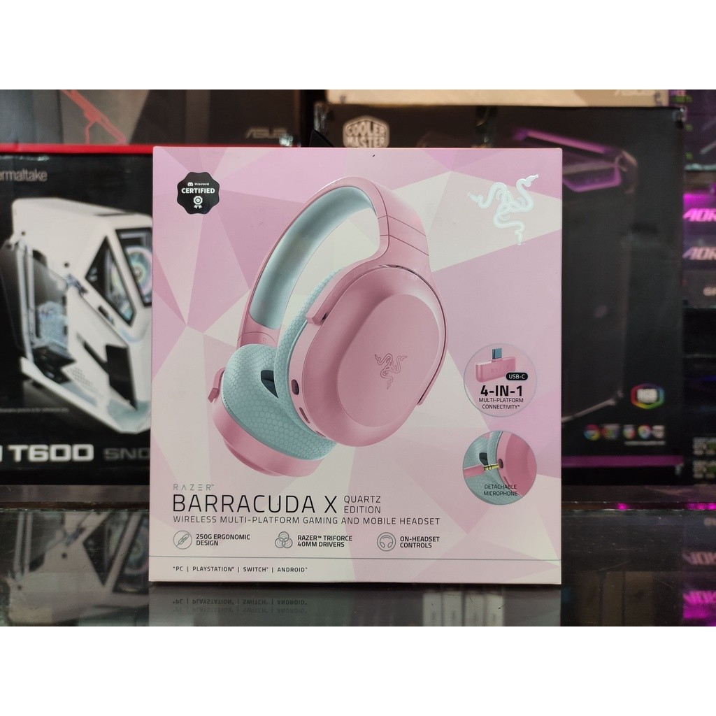 Razer Barracuda X Wireless Multi-Platform Gaming Headset - Quartz ...