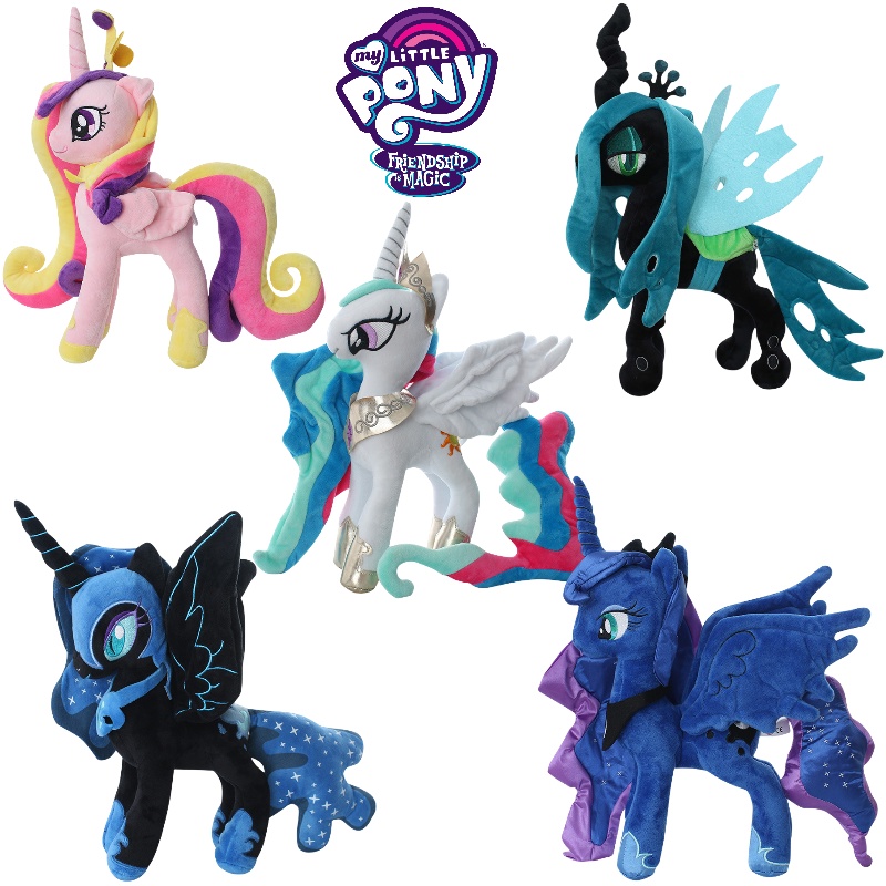 My Little Pony Plush Toy Princess Celestia Nightmare Moon Stuffed Dolls ...