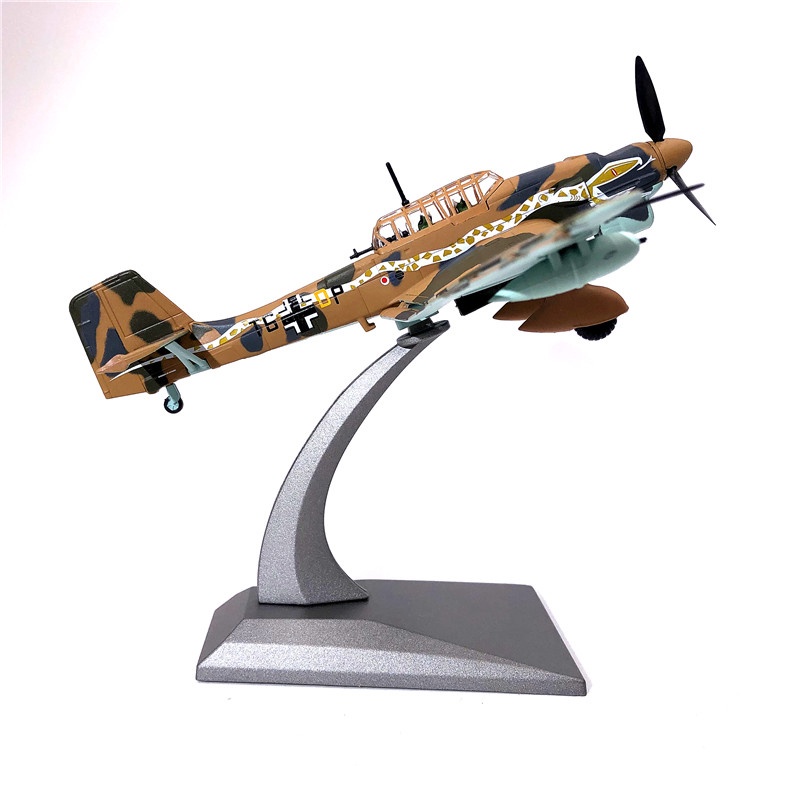 1:72 Junkers JU-87 Bomber fighter Aircraft Plane model airplane Alloy ...