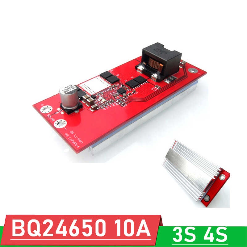 BQ24650 10A Charging MPPT panel Controller Buck 3S 4S 12V Li-ion ...