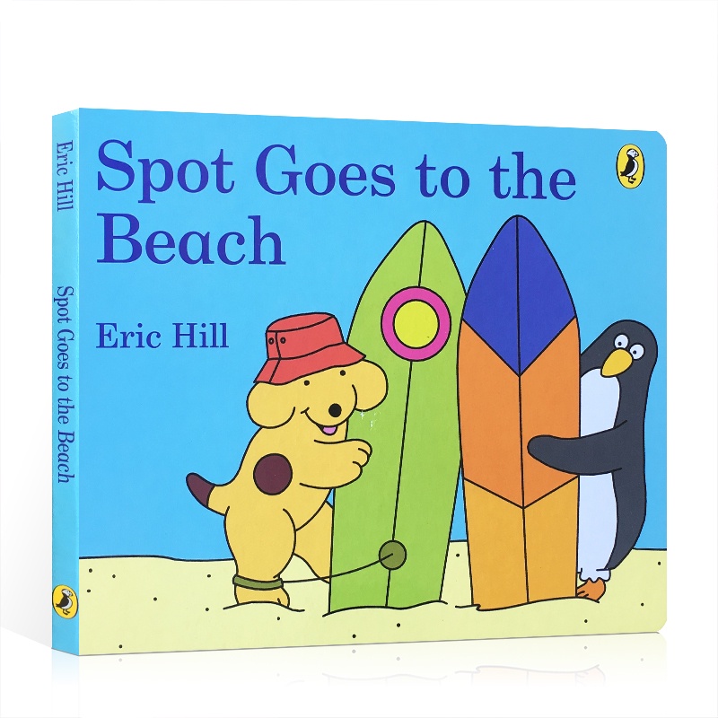 milu Picture Book Spot Goes to the Beach Eric Hill spot Story Book ...