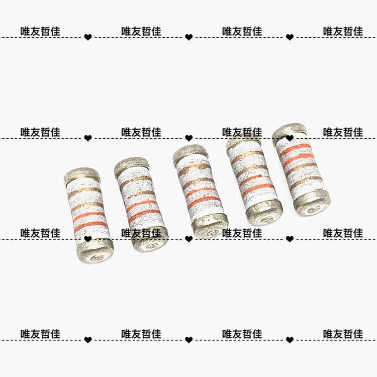 0207 patch wound resistor 5.1R 5% pinless wafer resistor cylindrical ...