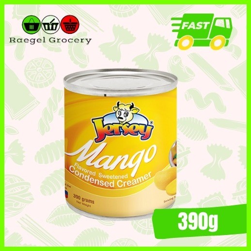 Jersey MANGO Condensed Milk 390g Ready To Use | Shopee Philippines