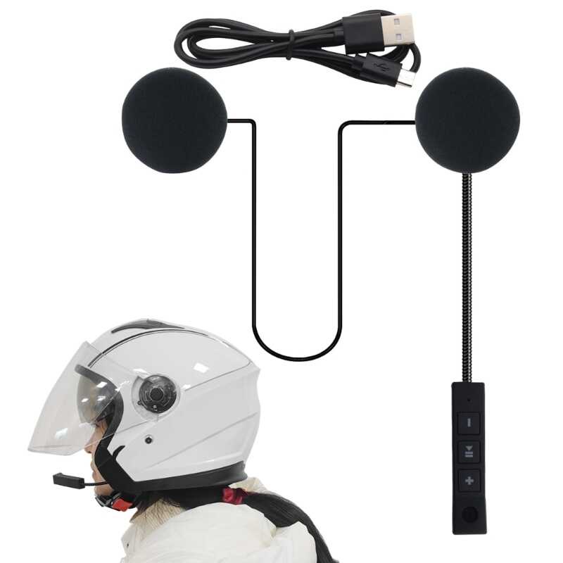 Mga Helmet Intercom Headset ng Motorcycle Universal Helmets Audio ...