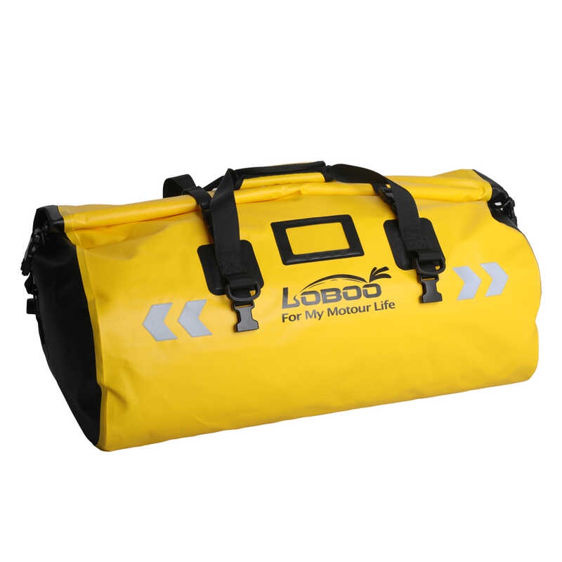 LOBOO 66L PVC ODM Adventure Motorcycle Saddle Saddlebag Tailbag Tail ...