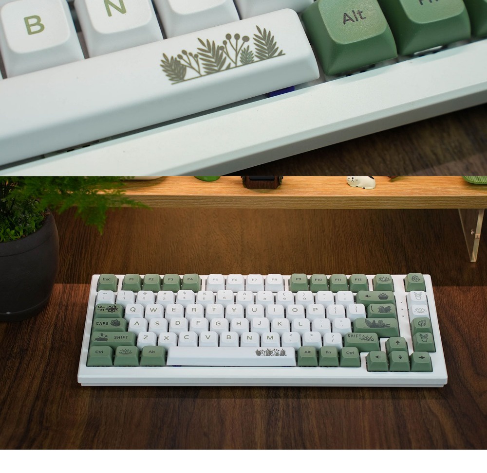 【Local Delivery】Forest Keycap XDA Profile PBT Sublimation 125keys Fresh ...