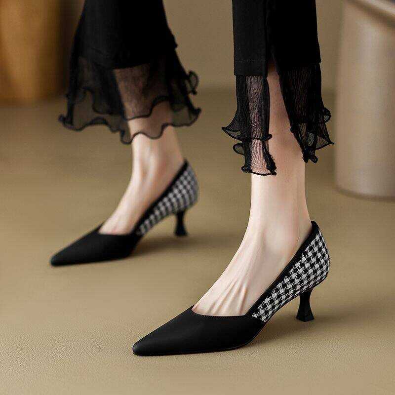 5Cm Bagong Tulis Na Kulay-Block Ng Daliri Ng Paa Mga Houndstooth ...