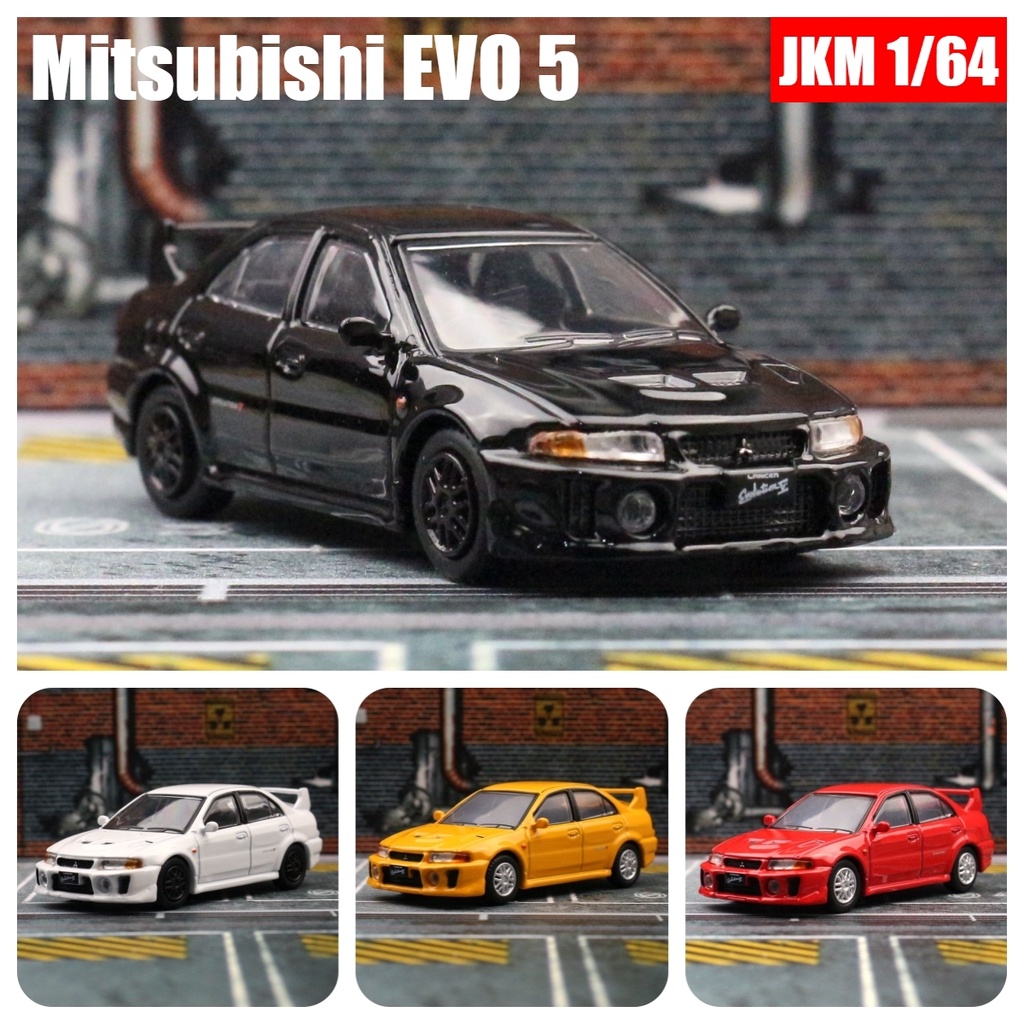 1:64 Mitsubishi Lancer Evolution V EVO 5 Toy Car 1/64 JKM Diecast Metal ...