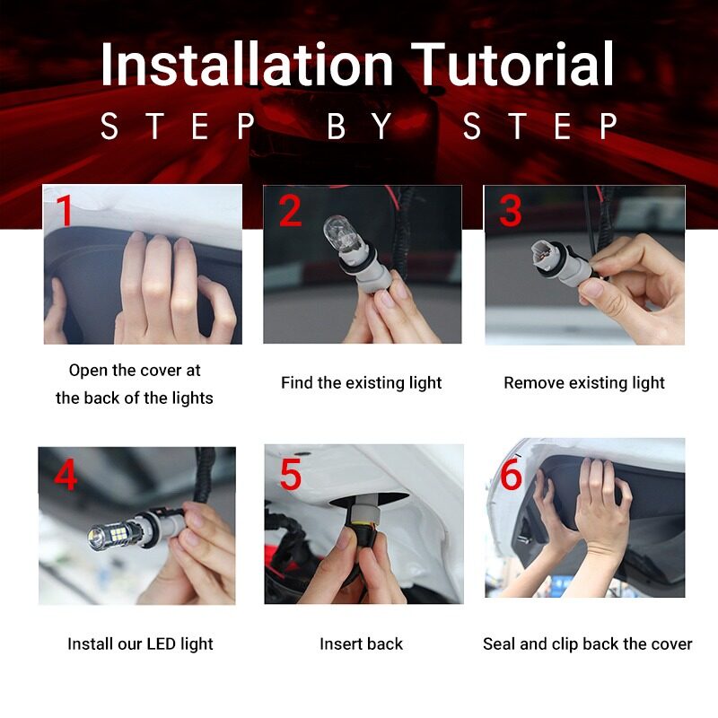 Satria/Ertiga/Exora/Gen2 1PC 27LED Car Reverse Light Bulb Flash & Non ...
