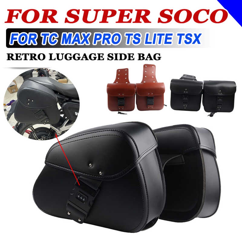 Saddle Bag Para sa Super SOCO TC MAX Pro TS Lite TSX TS Pro Motorcycle ...