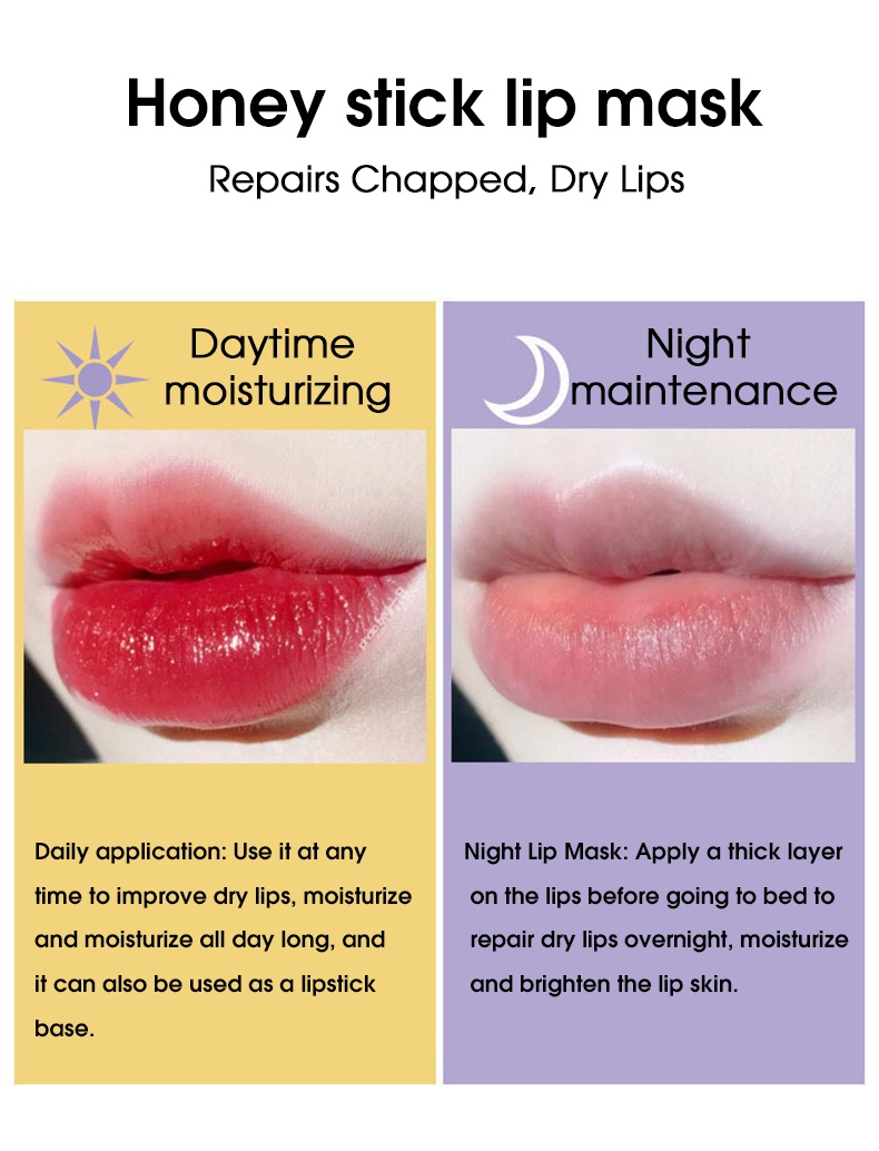 Cappuvini Cappuvini Honey Stick Lip Mask Moisturizing Repair ...