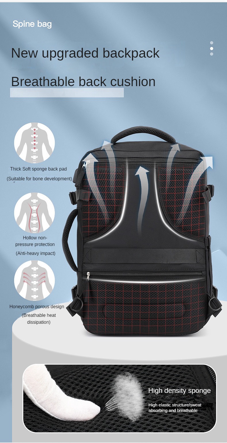 COD 40L Travel bagpack expandable waterproof carry on backpack laptop ...