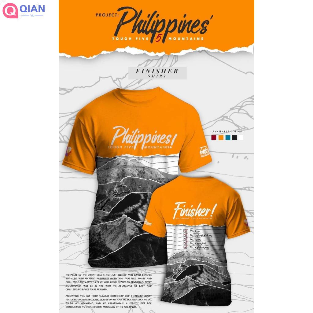 PH TOUGH 5 FINISHER FULL SUBLI JERSEY | Shopee Philippines