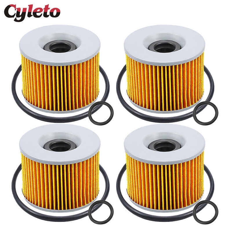 1/2/4 Motorcycle Oil Filter Para Sa Honda Cb350 Cb350f Cb400f CB 400F ...