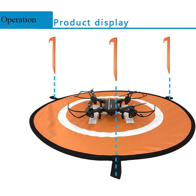 Landing Mat 55CM 3 Styles Universal Protable Fast-Fold Drone Gimbal ...
