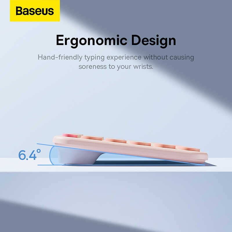 K01a Baseus Creator Wireless Multi-Device Keyboard Para Sa Windows, Ios ...