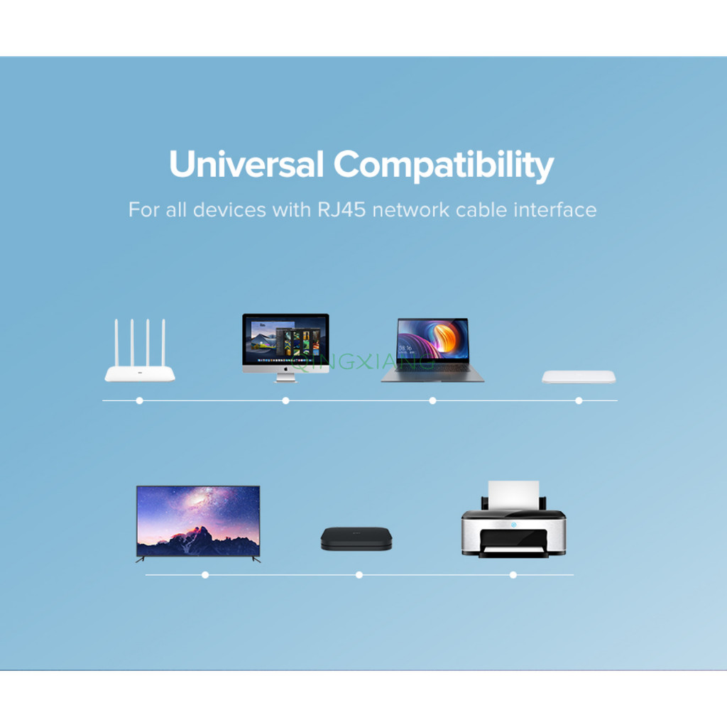 UGREEN Ethernet Cable Cat 6 A 10Gbps Network Cable 4 Twisted Pair Patch ...