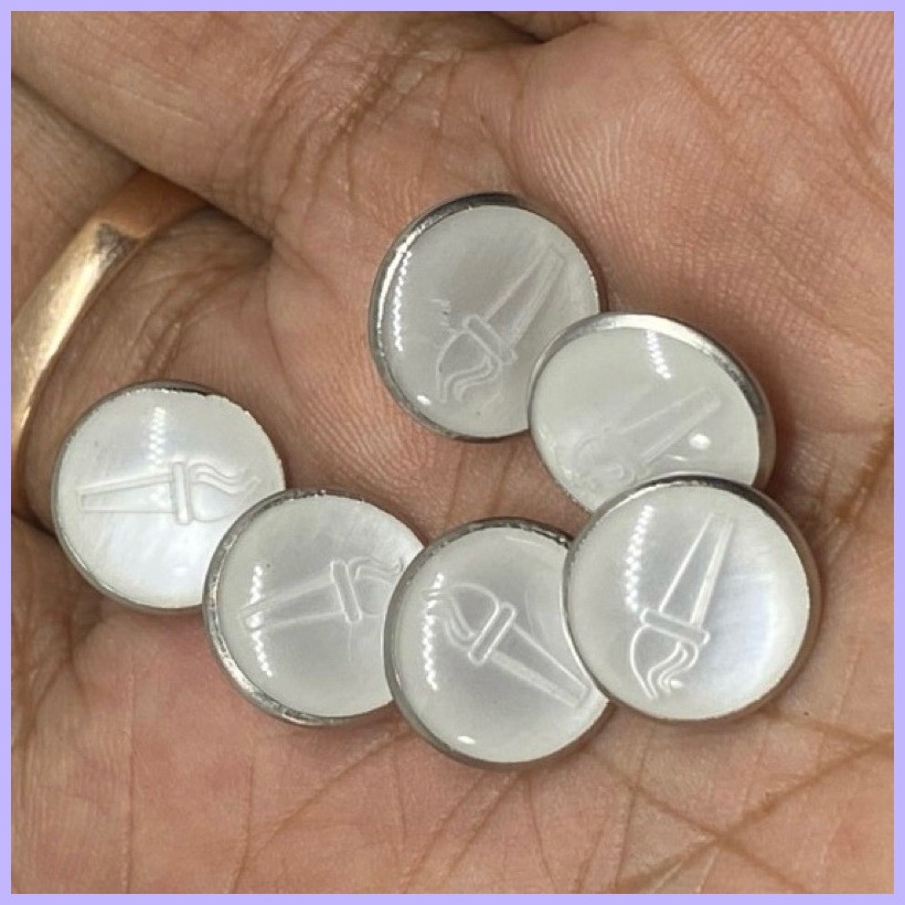 [6pcs] Uniform Buttons With Torch Logo Teachers Uniform DepEd 12mm ...