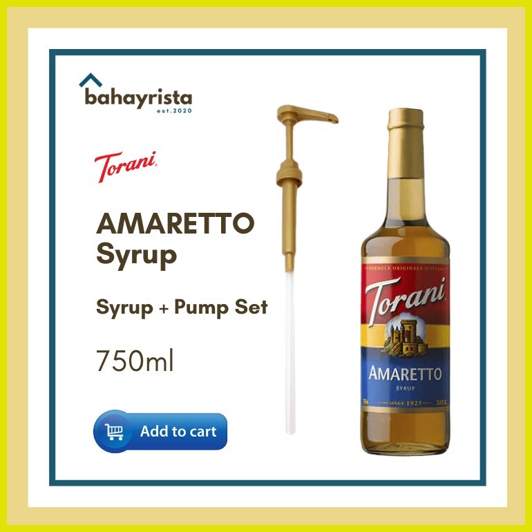 Amaretto Syrup 750ml (Regular Syrup) | Shopee Philippines