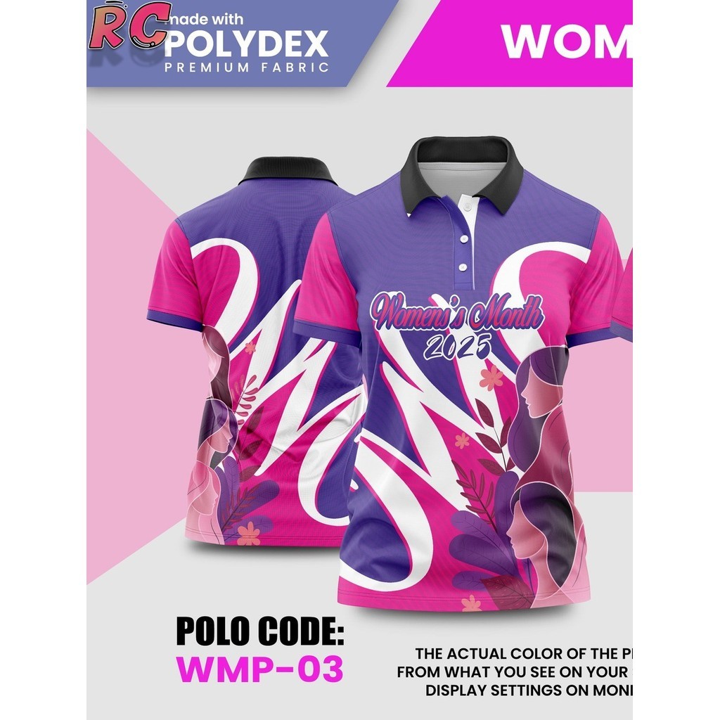 2025 NEW Design Women's Committee POLO shirt NATIONAL WOMEN'S MONTH ...