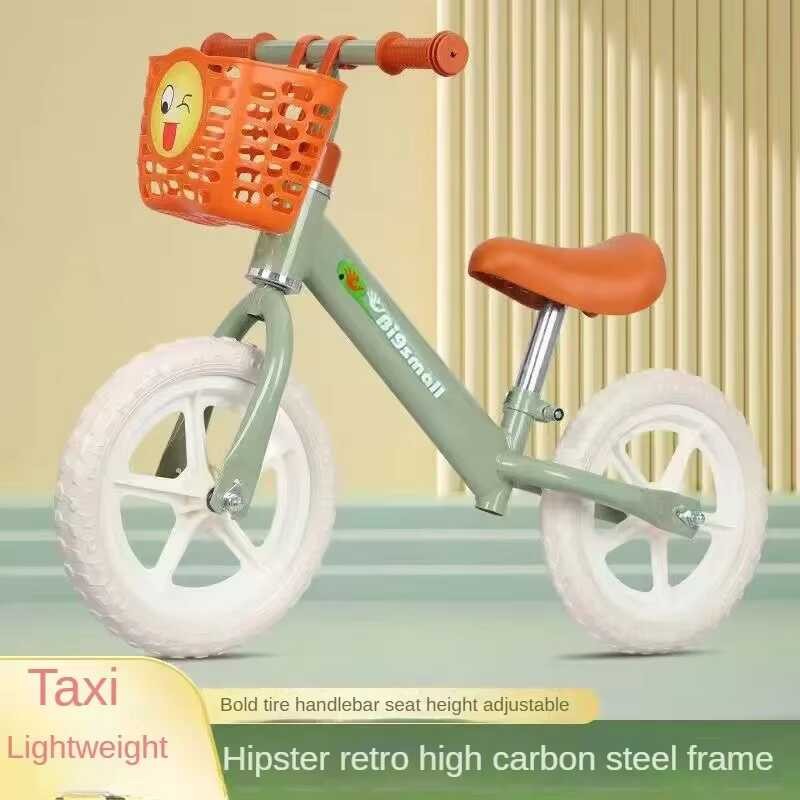 Balance Bike Without Pedals 2-6 Years Old 3 Children's Bicycle Walker ...