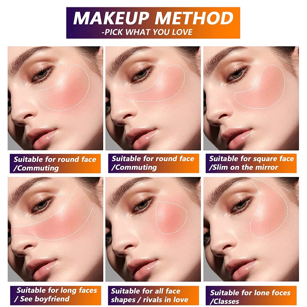 Skin Beauty Blush | High Pigment Blush to Accentuate the Cheekbones and ...