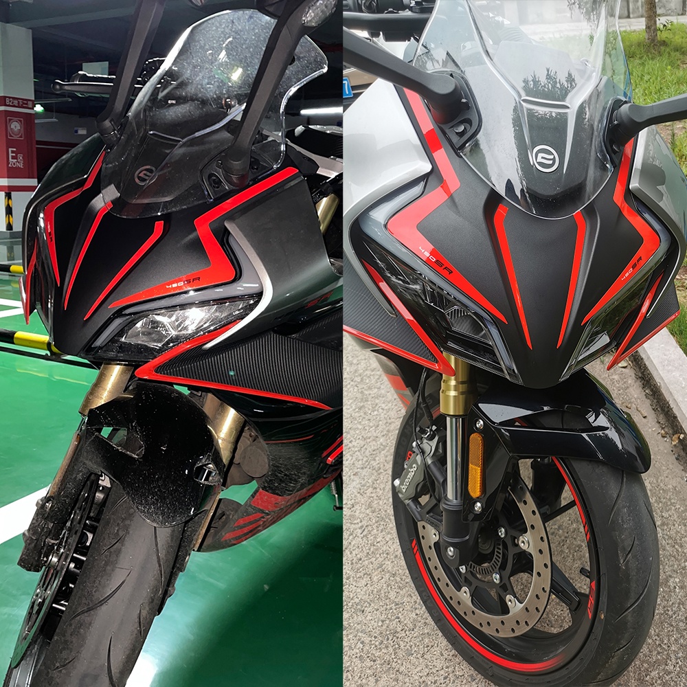 Motorcycle CFMOTO 450SR Accessories Reflective Front Fairing Sticker ...
